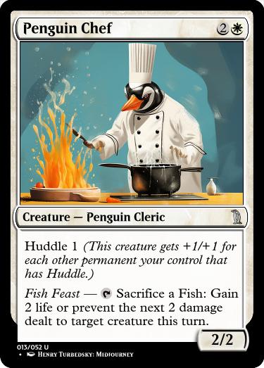 Penguin Commander Deck (Commander / EDH MTG Deck)