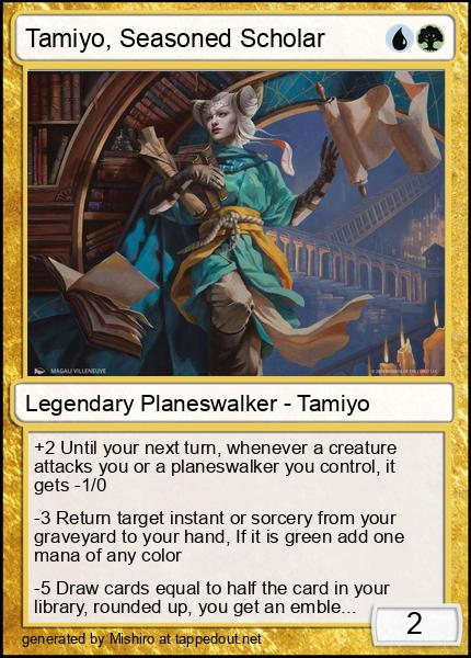 Tamiyo, Seasoned Scholar