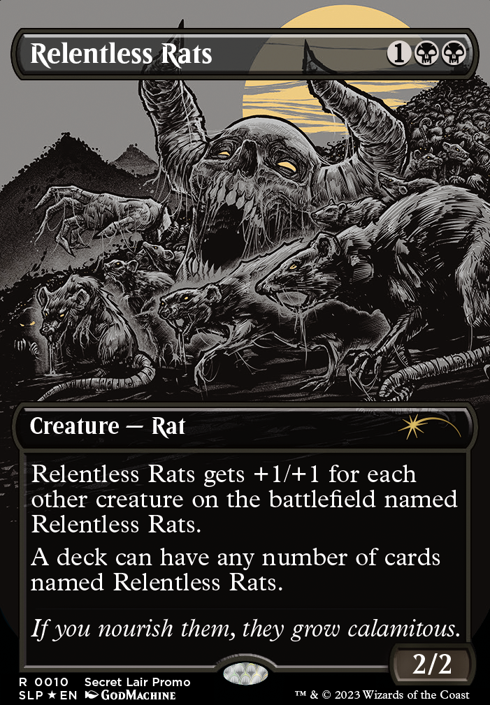 Toxic Ratatouille Recipe (Commander / EDH MTG Deck)