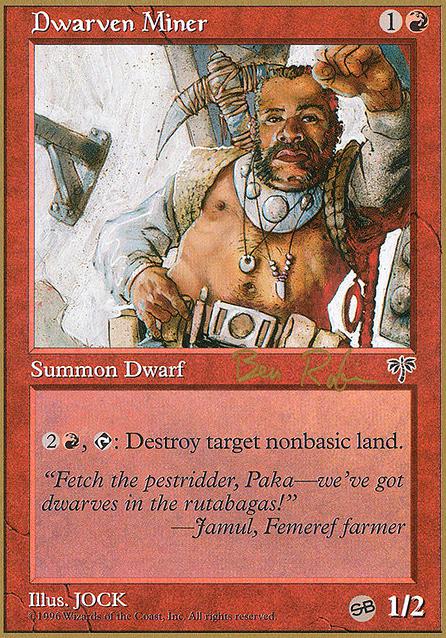 Dwarf tribal (Commander / EDH MTG Deck)