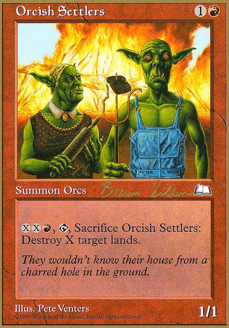 Orc tribal (Commander / EDH MTG Deck)