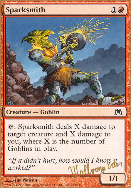 Krenko the Infinite. (Commander / EDH MTG Deck)