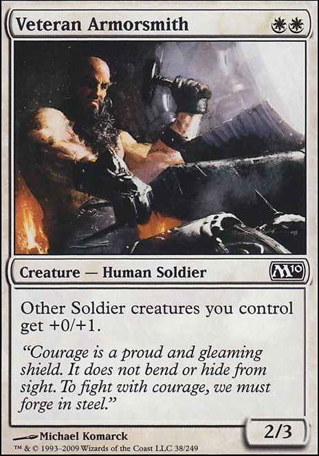 Mono-White Soldiers & Tokens (Modern MTG Deck)