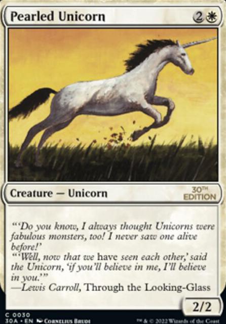 Unicorn Commander (Commander / EDH MTG Deck)