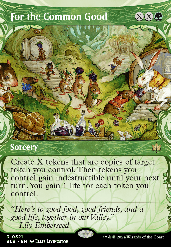 Bunny Buisness (Commander / EDH MTG Deck)