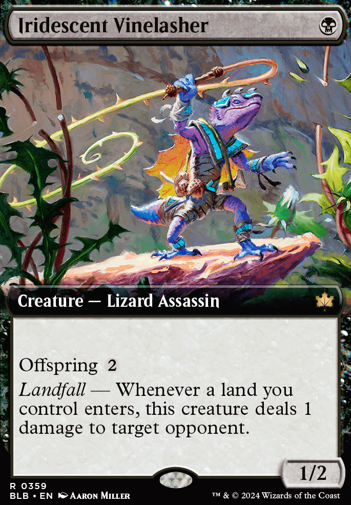 Lizard Mania (Commander / EDH MTG Deck)