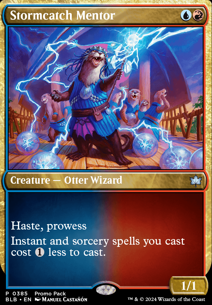 Prowess Otters (Pioneer MTG Deck)