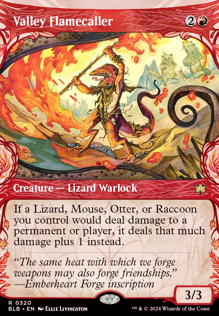 Lizard Mania (Commander / EDH MTG Deck)