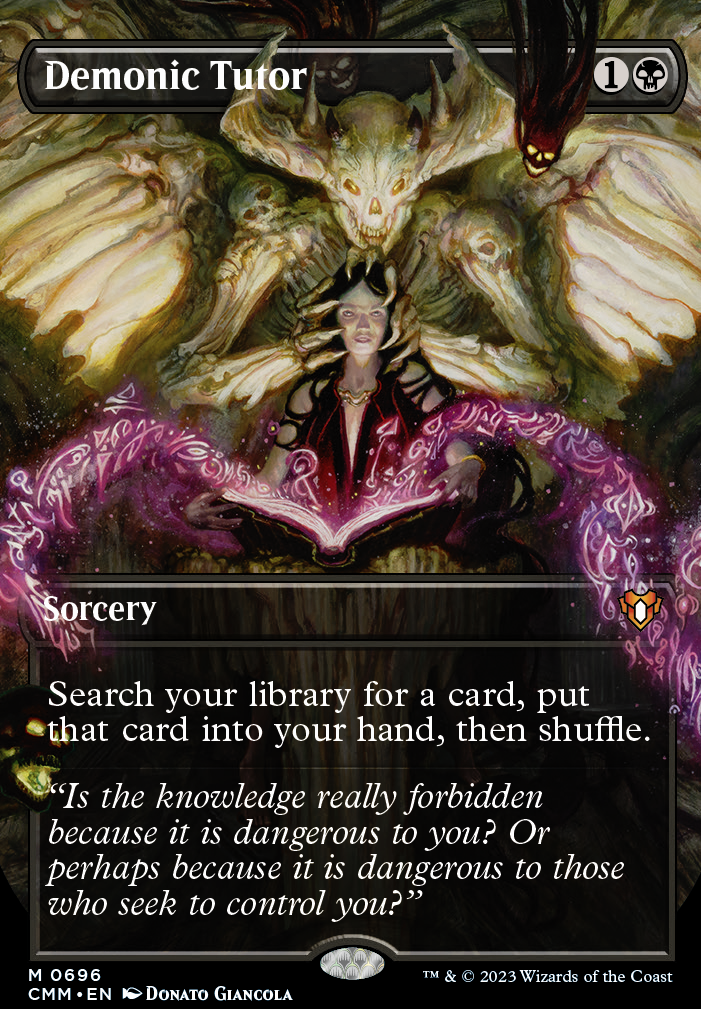 Dream cards to order (Commander / EDH MTG Deck)