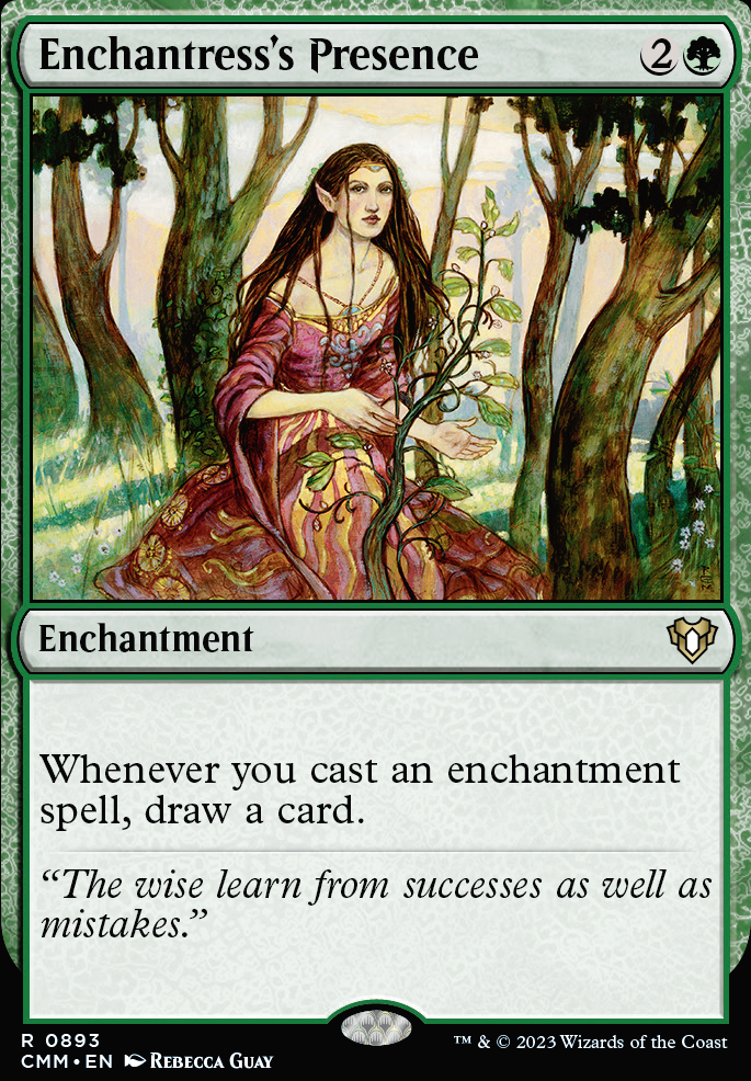 Enduring Enchantments (CMM) (Commander / EDH MTG Deck)