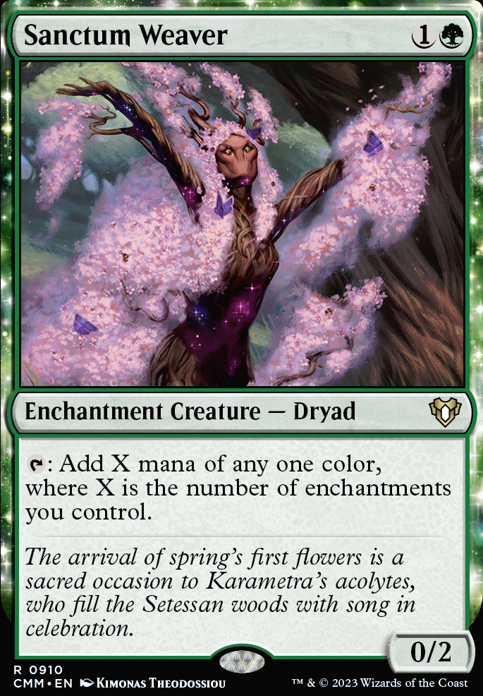 Enduring Enchantments (CMM) (Commander / EDH MTG Deck)