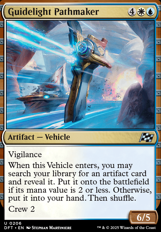 Start your engines (Commander / EDH MTG Deck)