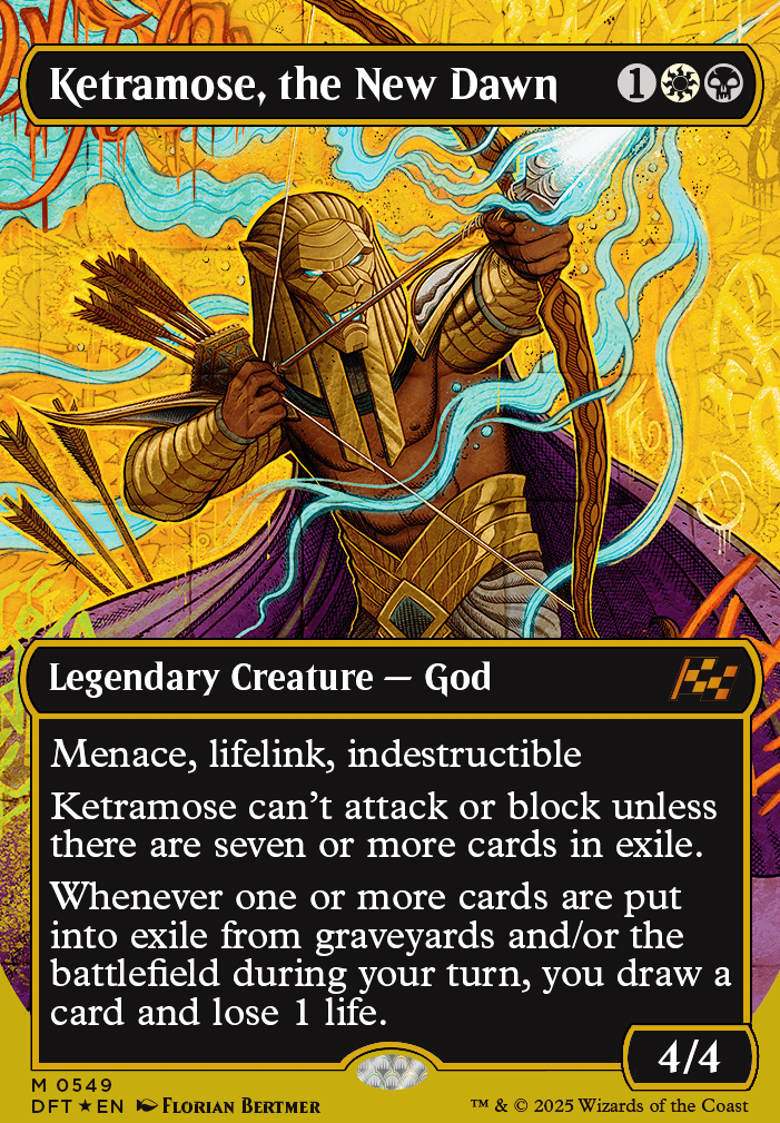 Ketramose (Commander / EDH MTG Deck)