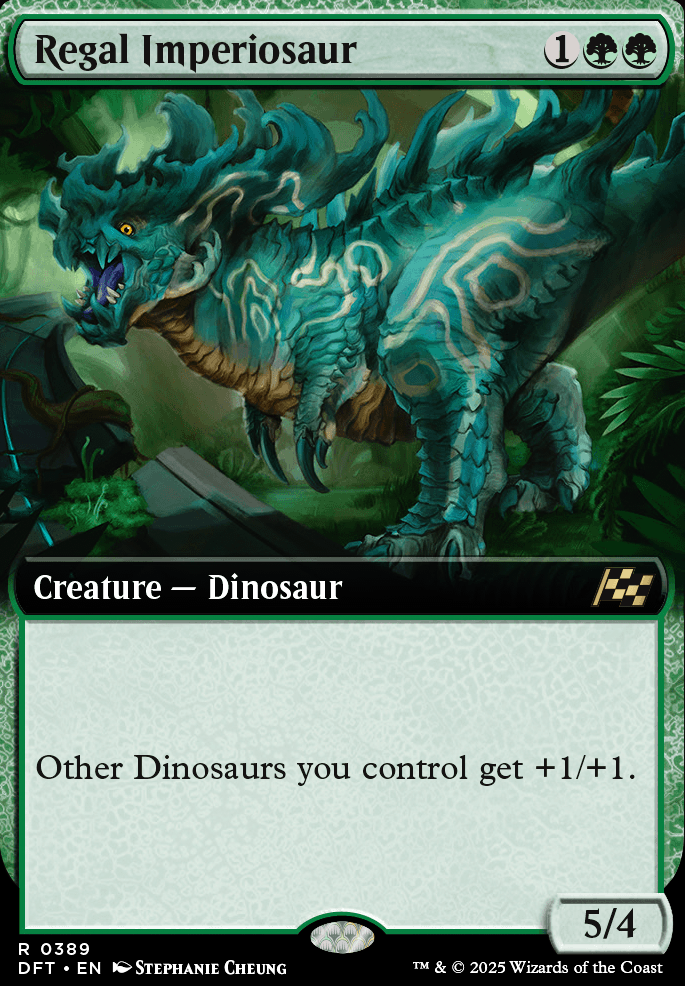 Pantlaza's Thunderous Dino Rampage (Commander / EDH MTG Deck)