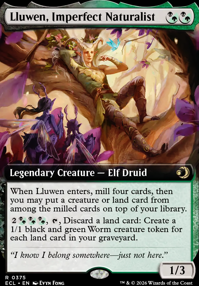 Lluwen (Commander / EDH MTG Deck)