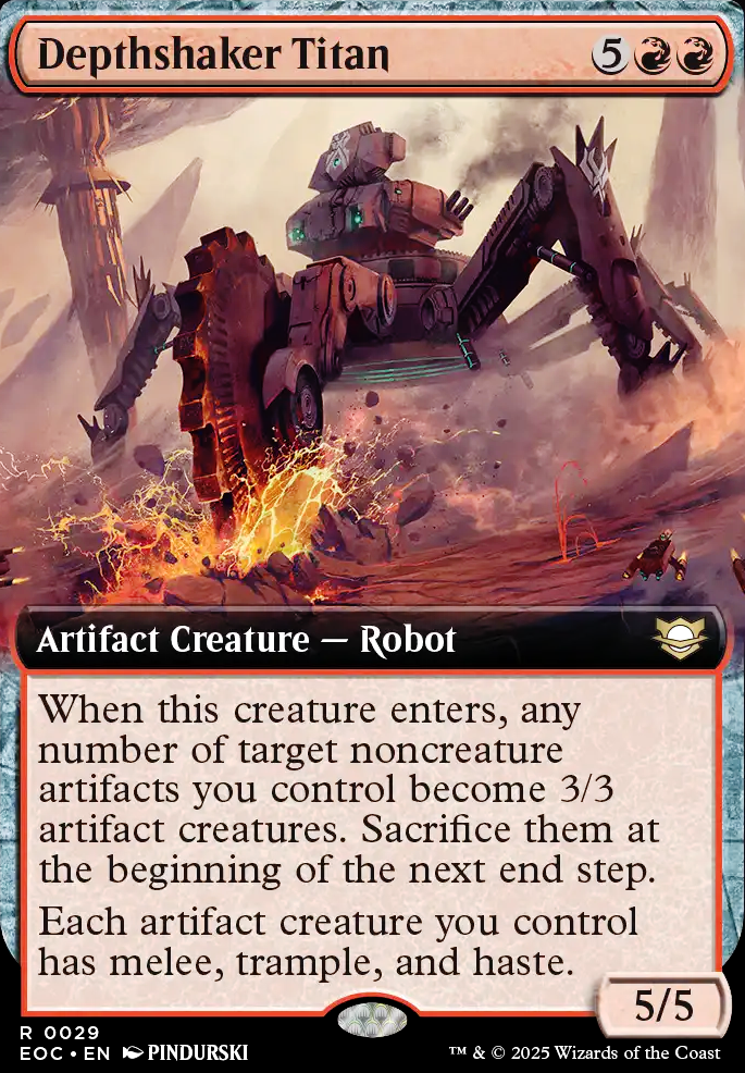 Inspirit's Robots & Rocks (Commander / EDH MTG Deck)