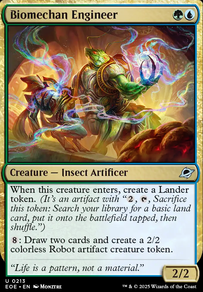 Exciting Exponentials - Simic Landfall (Standard MTG Deck)