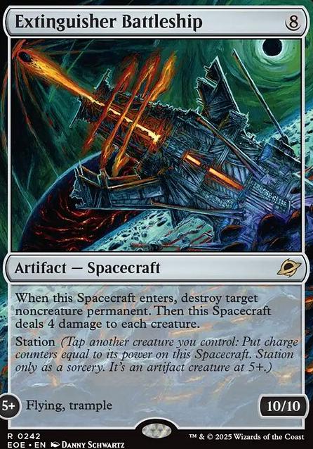 Space fleet (Commander / EDH MTG Deck)