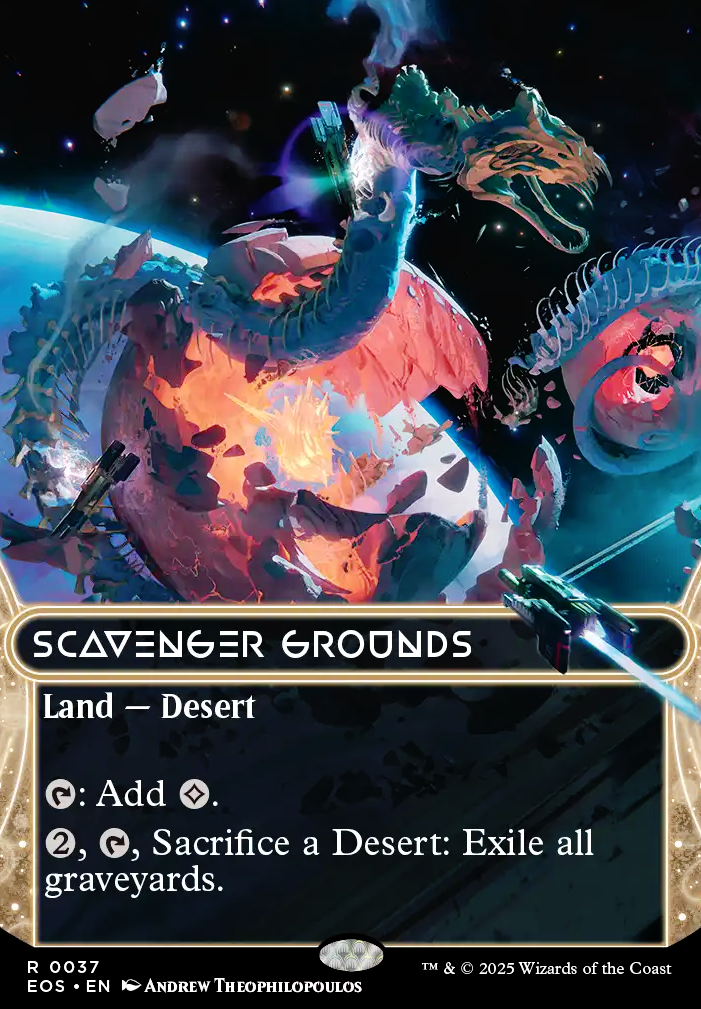 Deserts (cheap) (Commander / EDH MTG Deck)