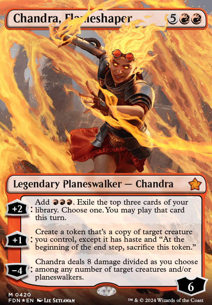 Chandra Tribal (Everyone's Here!) (Commander / EDH MTG Deck)