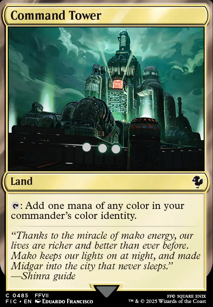 FF Precon: Cloud (Commander / EDH MTG Deck)