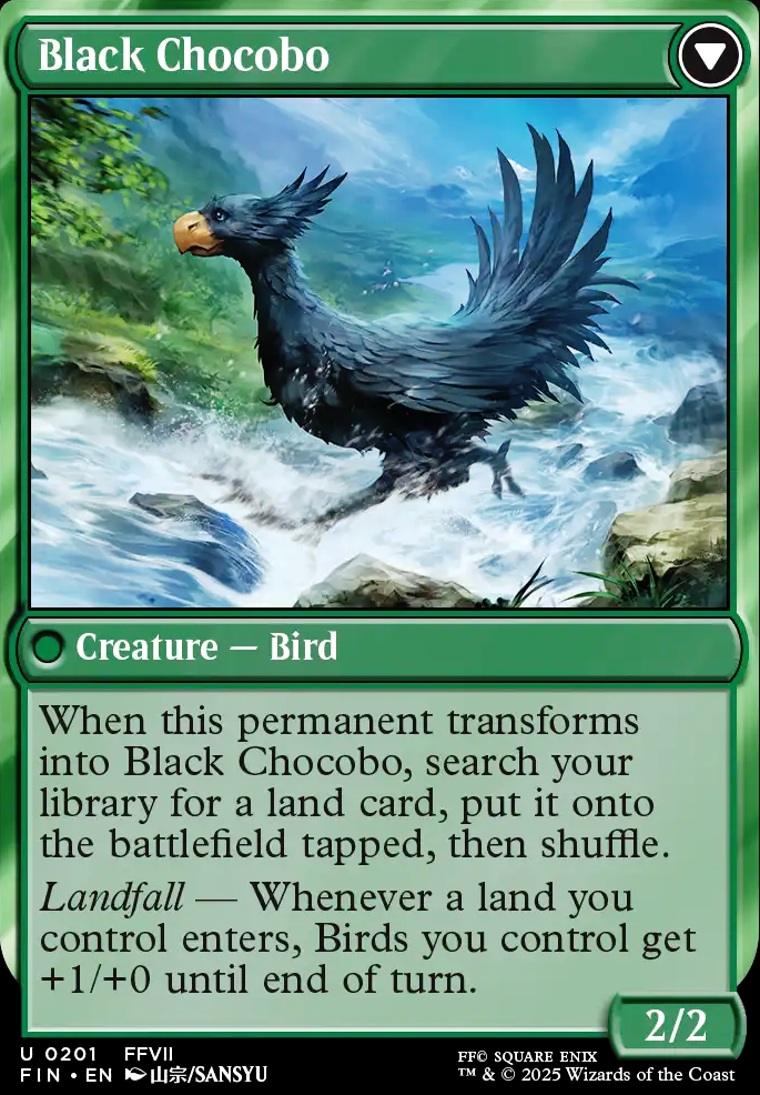 Chocobo Deck (Commander / EDH MTG Deck)