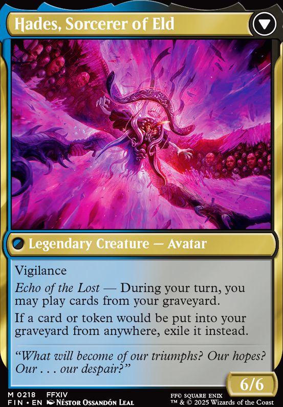 Domain Expansion: Self-Embodiment of Caw Blade (Commander / EDH MTG Deck)