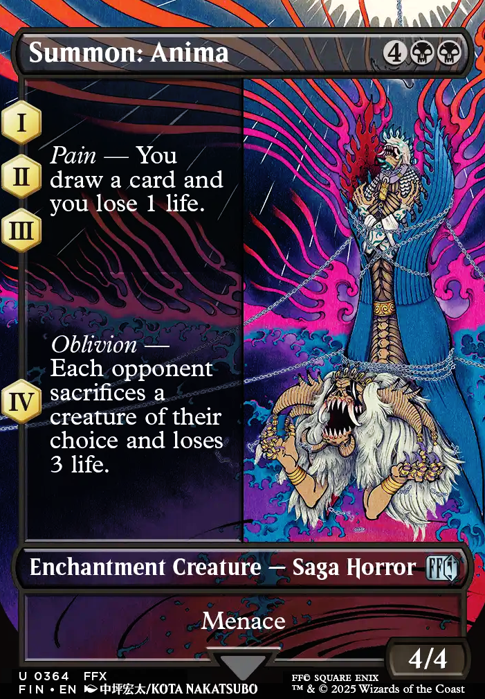 Sephiroth, Fabled SOLDIER (Commander / EDH MTG Deck)