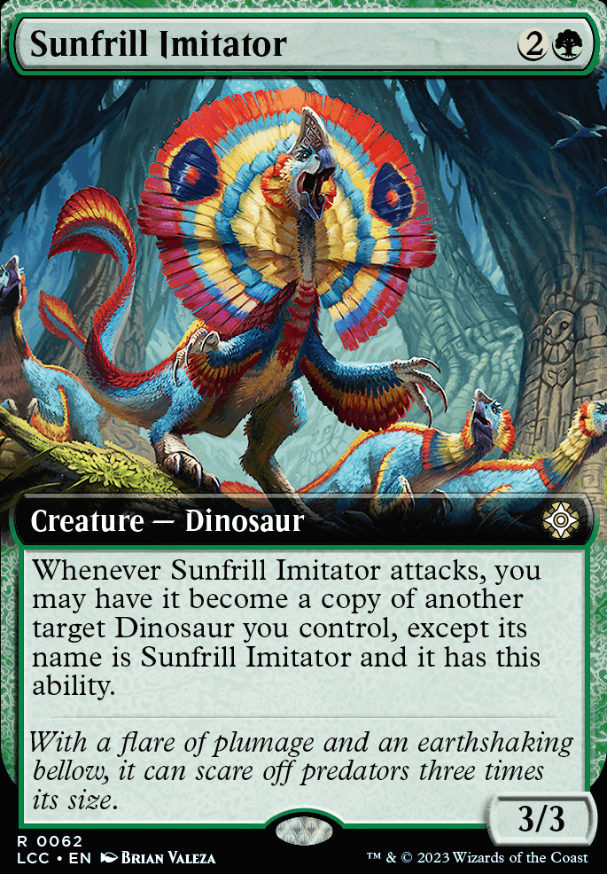 Dino Damage (Commander / EDH MTG Deck)