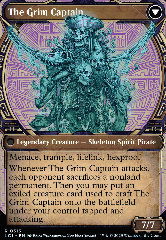 Captain Grimace (Pioneer MTG Deck)
