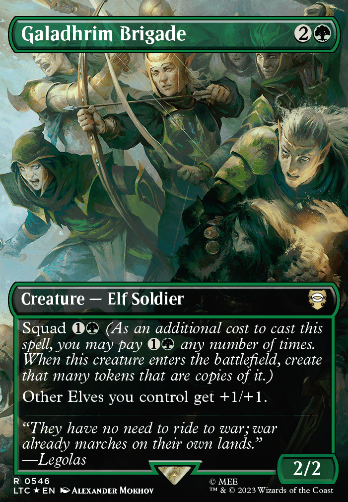 Lathril Blade of the Elves (Commander / EDH MTG Deck)