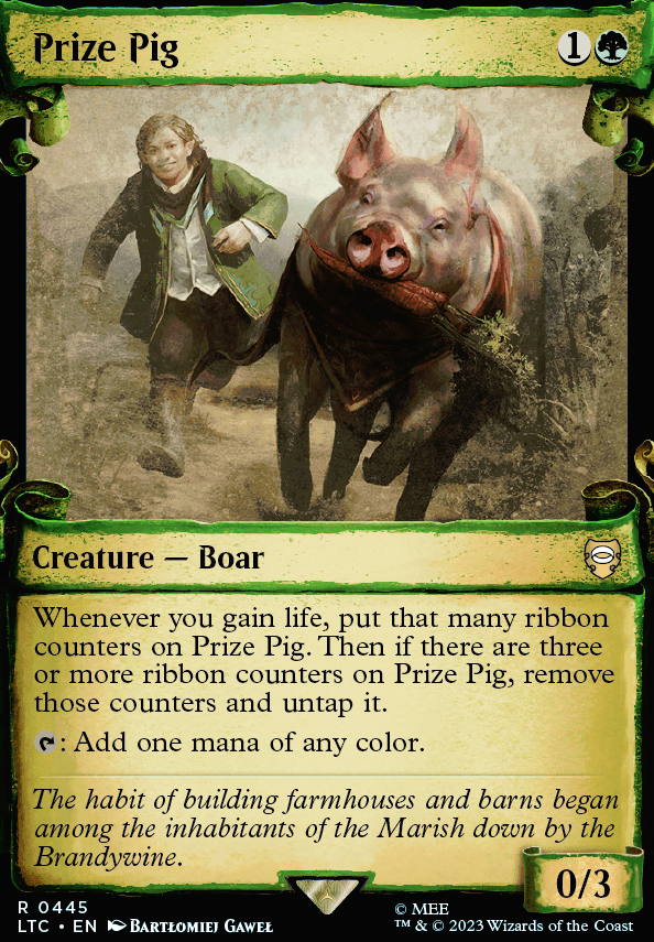 Dirty Hobbitsez & U'r Stinkin Trees (Commander / EDH MTG Deck)