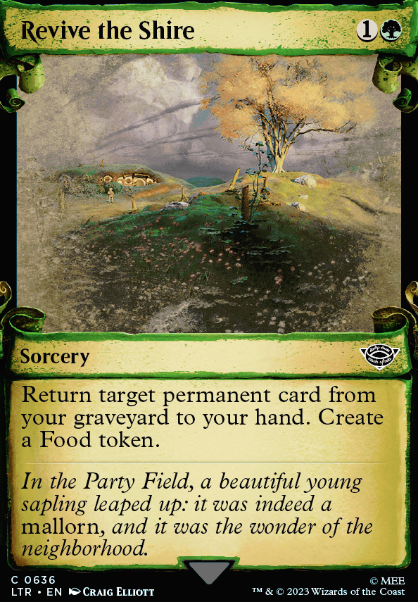 Dirty Hobbitsez & U'r Stinkin Trees (Commander / EDH MTG Deck)