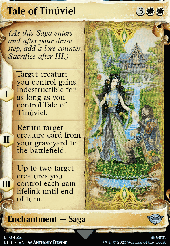 Saga Mode (Commander / EDH MTG Deck)