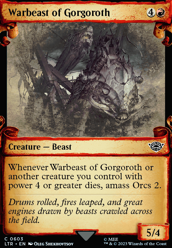 Sauron Commander (Commander / EDH MTG Deck)