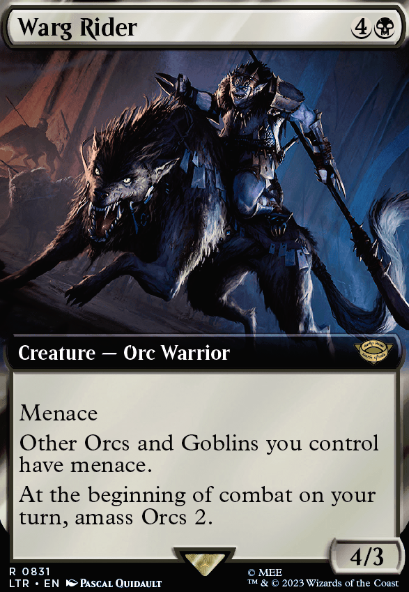 The Lord of the Rings (Commander / EDH MTG Deck)