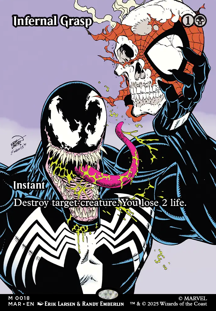 Venom, Lethal Protector - Maximum Nostalgia (Commander / EDH MTG Deck)