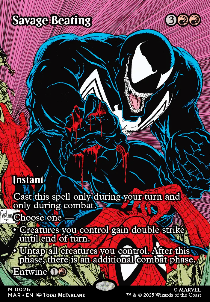 Venom, Lethal Protector - Maximum Nostalgia (Commander / EDH MTG Deck)