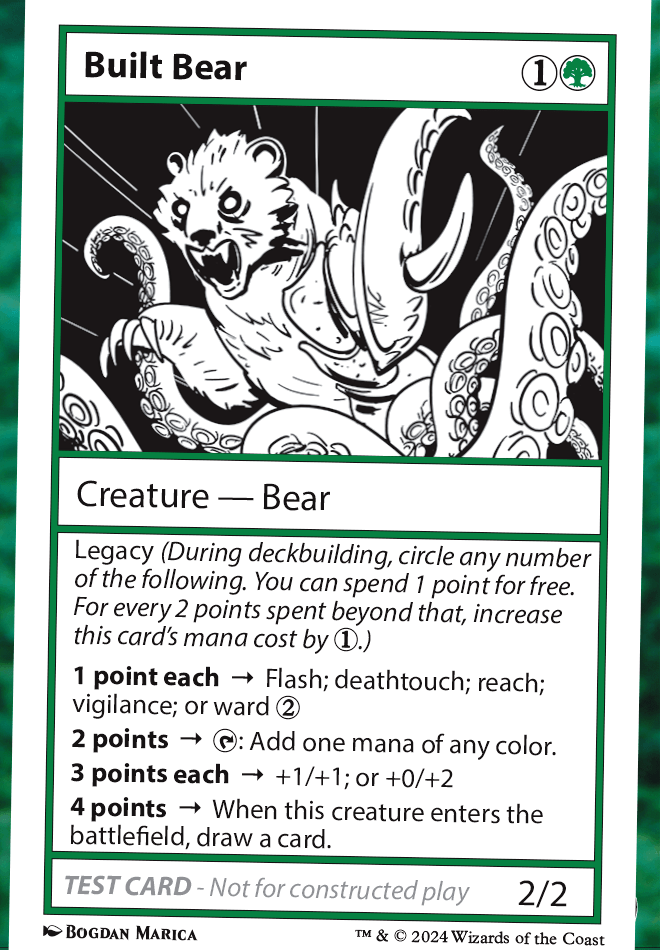 Built Bear (Playtest)