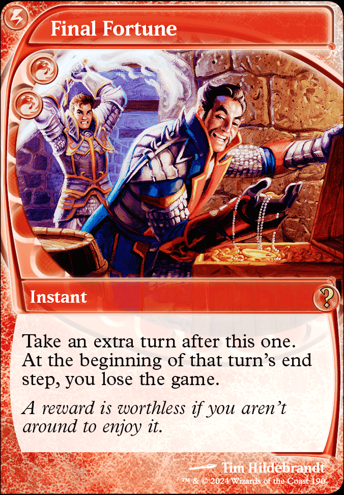 Lose The Game Tribal (Standard MTG Deck)