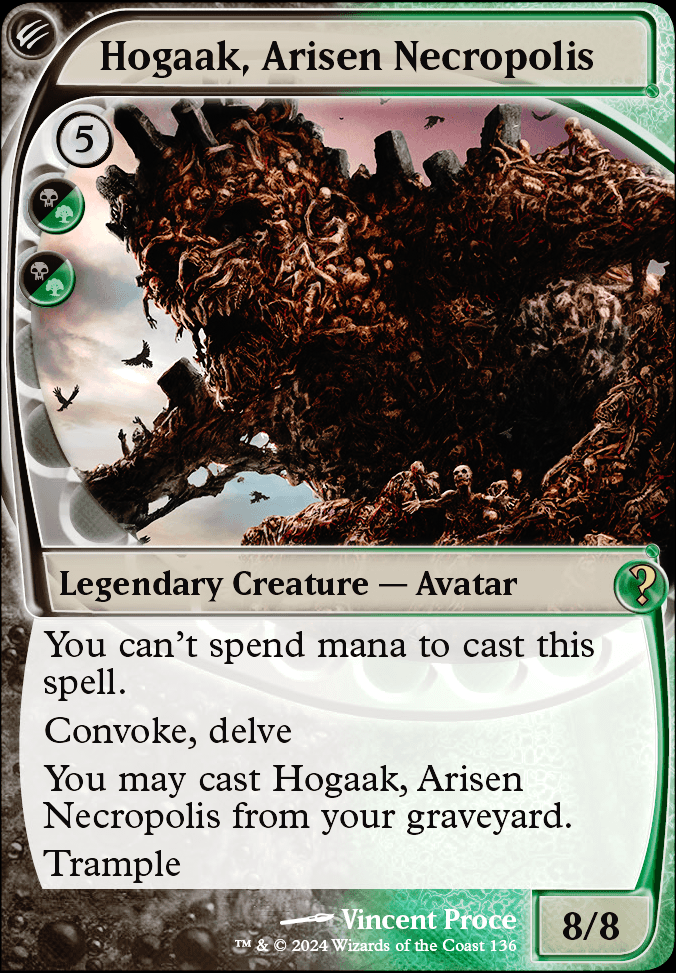 Mono G Hogaak & Umori (Commander / EDH MTG Deck)