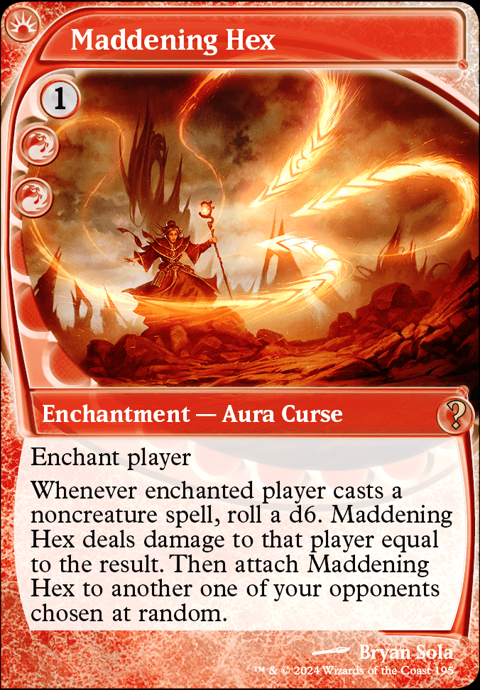 Chaos For Chaos Itself (Commander / EDH MTG Deck)