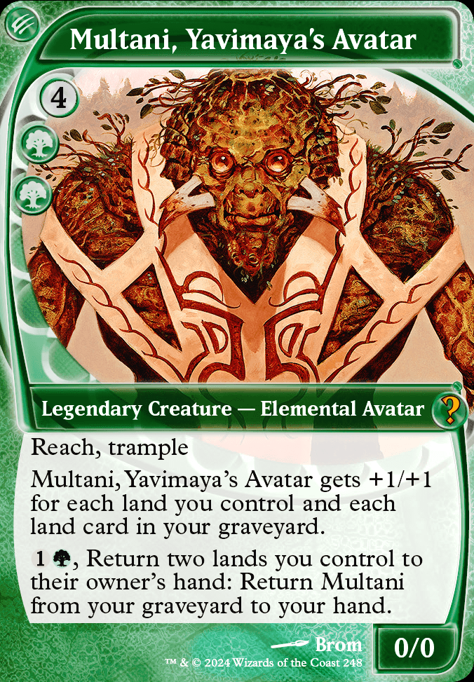 Mono-Green Landfall (Commander / EDH MTG Deck)