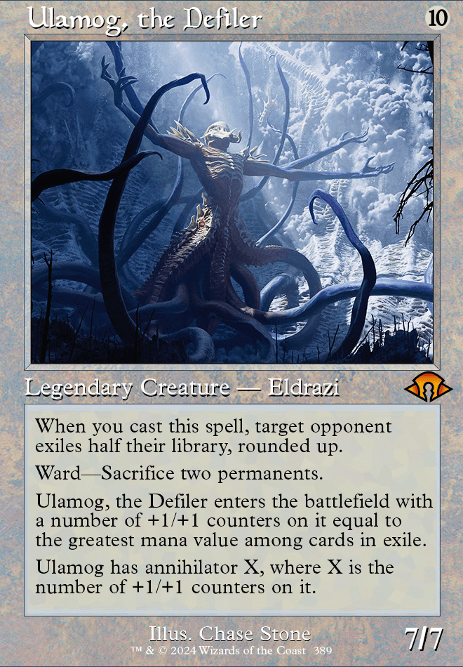 Blue Eldrazi Tribal (Commander / EDH MTG Deck)