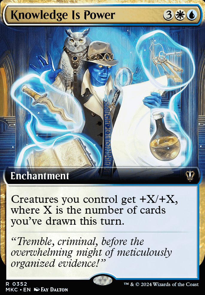 Updated: Deep Clue Sea (Commander / EDH MTG Deck)