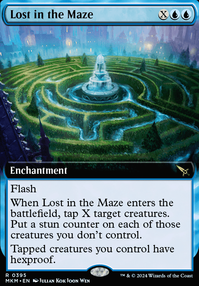 The Watcher in the Water (Commander / EDH MTG Deck)