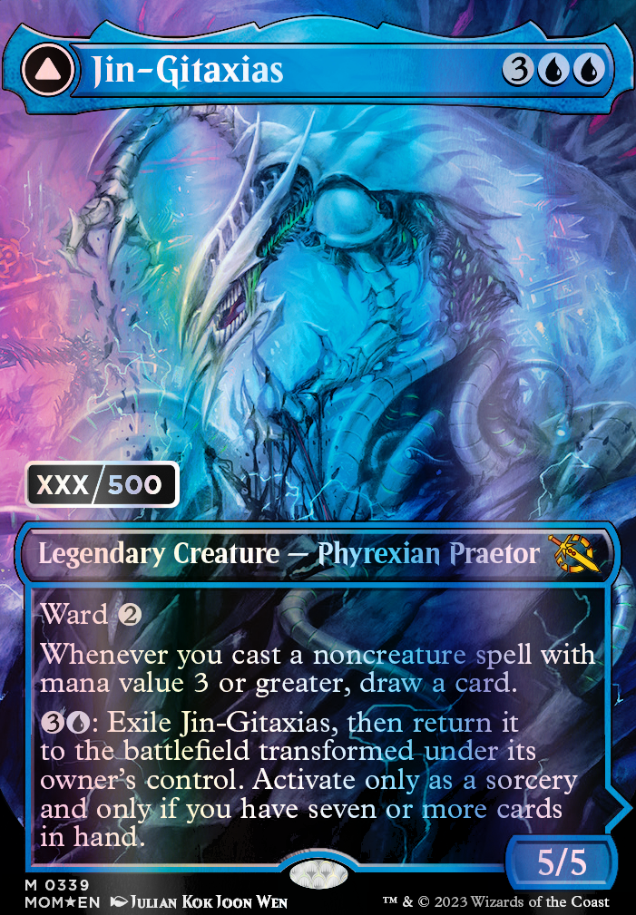 Jin-Gitaxias, Progress Tyrant - Commander Deck (Commander / EDH MTG Deck)