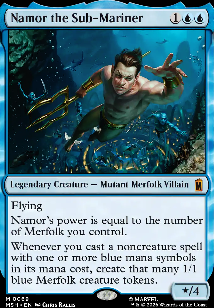 Sub-Mariner (Commander / EDH MTG Deck)