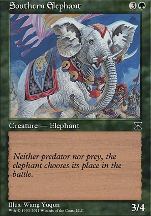 Vanilla Creature List for Ruxa (Unknown MTG Deck)