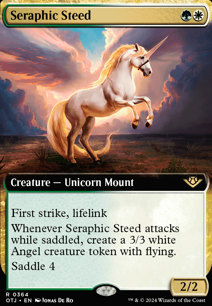 Unicorns! (My EDH Masterpiece) (Commander / EDH MTG Deck)